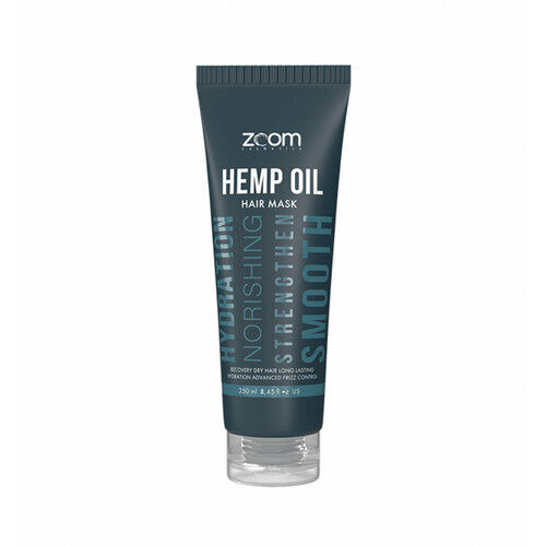 Маска глубокого кондиционирования ZOOM Hemp Oil Mask 250 ml