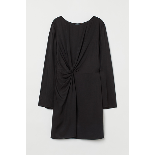 Платье H&M, размер 32, черный