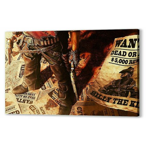 Плакат, постер на бумаге Call Of Juarez: Gunslinger. Размер 30 х 42 см