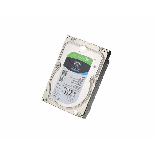 Жесткий HDD диск для систем видеонаблюдения Seagate SkyHawk (SATA) (O42717HZ) 6 тб, интерфейс SATA 6 Гбит/с. Для видеорегистраторов.