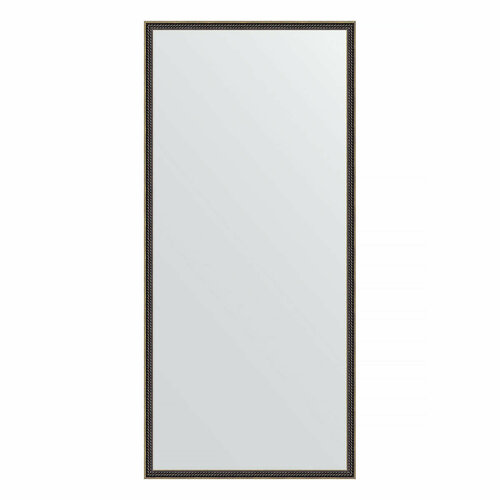 Зеркало в багетной раме - витой махагон 28 mm