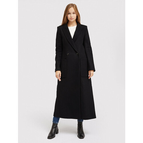 Пальто Twinset Milano, размер 40, черный