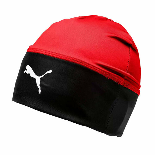 Шапка PUMA, черный, красный