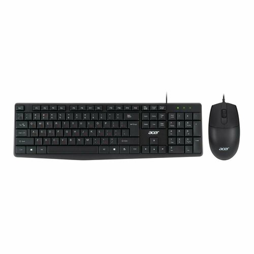 Комплект клавиатура и мышь Acer OMW141 чёрный