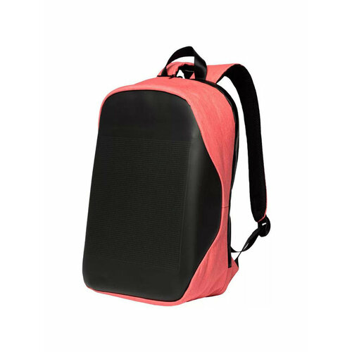 Рюкзак PICANO c LED дисплеем 17" розовый, 38x27x12 см, 900 грамм