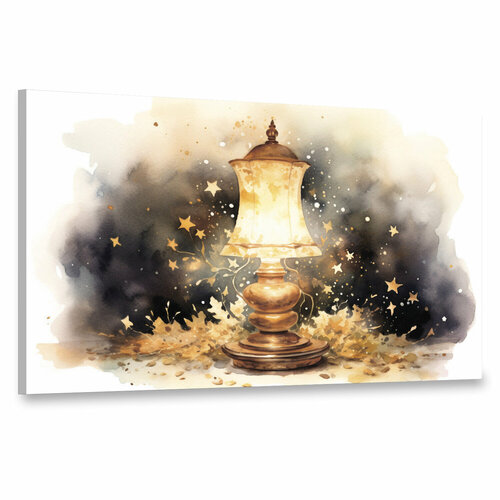 Интерьерная картина 100х60 "Магия светильника"