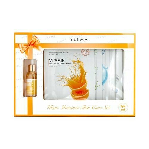 Набор для ухода за кожей лица YERMA Glow Moisture Skin Care Set