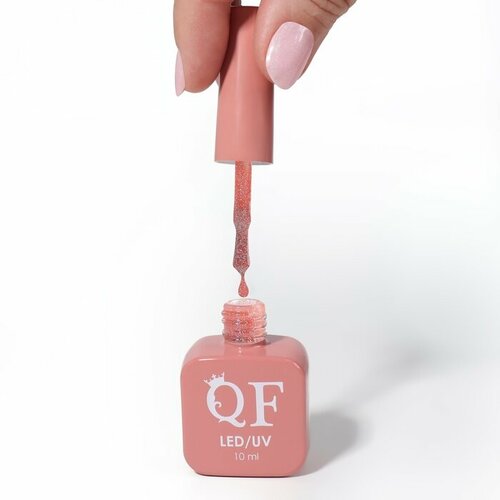 Queen fair Гель лак для ногтей «NUDE COLOR GLOW», 3-х фазный, 10 мл, LED/UV, цвет (29)