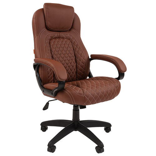 Компьютерное кресло Chairman 432 универсальное, обивка: искусственная кожа, цвет: коричневый