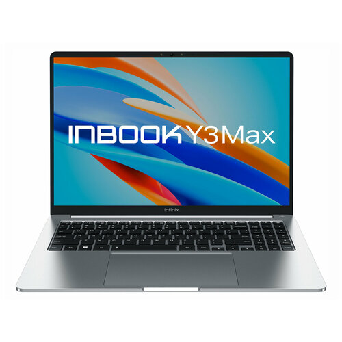 Ноутбук Infinix INBOOK Y3 MAX YL613 71008301568 (16", Core i3 1215U, 8 ГБ/ SSD 512 ГБ, UHD Graphics) Серебристый