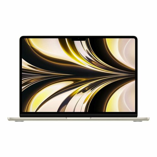Apple MacBook Air 2022 13.6 256 ГБ M2, сияющая звезда / Английская клавиатура ( MLY13)