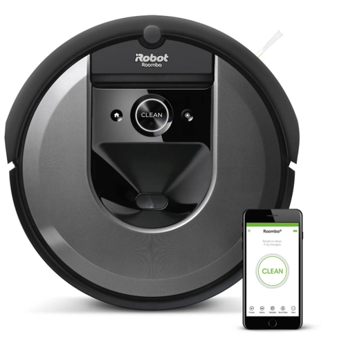 Робот-пылесос iRobot Roomba Combo i8+, черный графит [i857040plus_rnd]