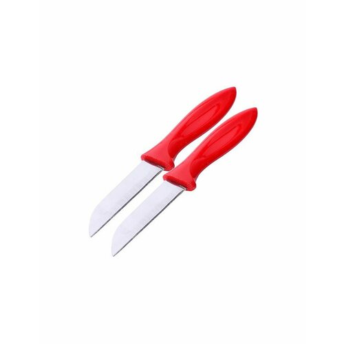 Нож красный 7,8 см 2 пр. MB (х36)