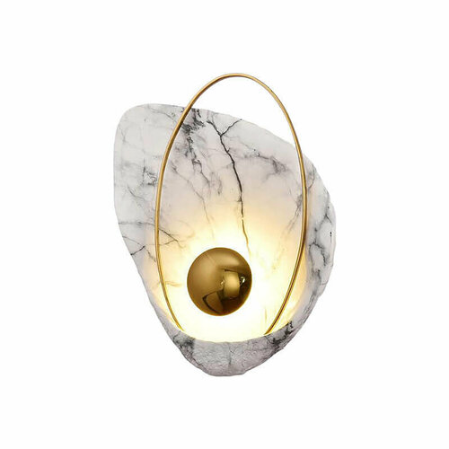 Настенный светильник L'Arte Luce Luxury Pearl L39322.02, LED, кол-во ламп:1шт, Белый