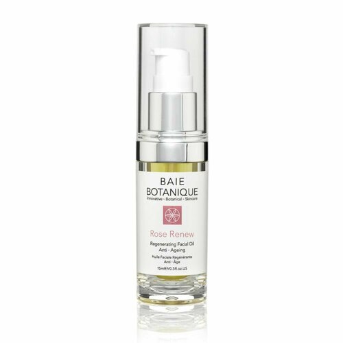 Baie Botanique Rose Renew Regenerating Facial Oil 15ml - Baie Botanique Регенерирующее масло для лица на основе розы Renew 15 мл