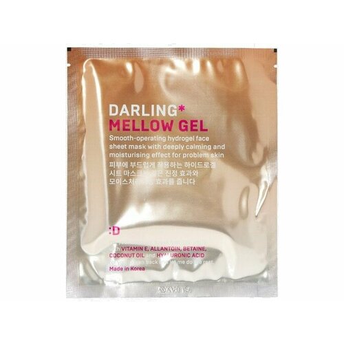 Мягкая успокаивающая маска-желе для проблемной кожи DARLING* Mellow Gel SMOOTH-OPERATING HYDROGEL MASK