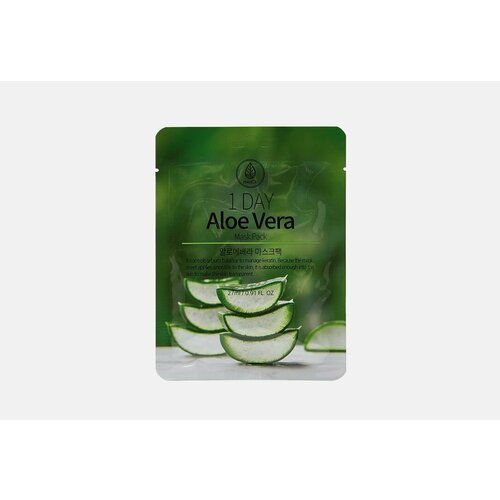 Тканевая маска для лица MEDB 1 DAY Aloe Vera Mask Pack 1 шт