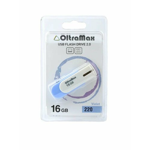 USB флеш накопитель OM-16GB-220-фиолетовый