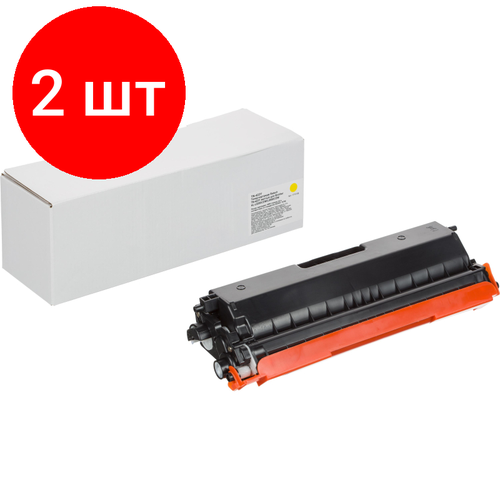 Комплект 2 штук, Тонер-картридж Retech TN-423Y жел. для Brother HL-L8260CDW/L8690CDW