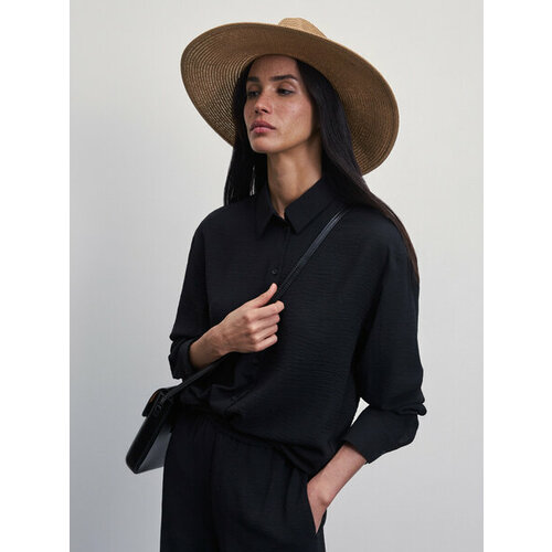 Блуза Zarina, размер M (RU 46)/170, черный