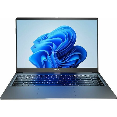 Ноутбук TECNO MegaBook T1 (T15AA) 15.6" (1920х1080) IPS/Intel Core i5 12450H/16GB DDR4/512GB SSD/Intel UHD/Без ОС, grey (4894947012143)