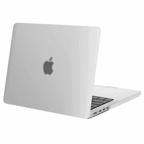 Чехол для MacBook Pro 14 2024 - 2021 M3 A2918 A2992 M2 A2779 M1 A2442 Pro Max Прозрачная матовая