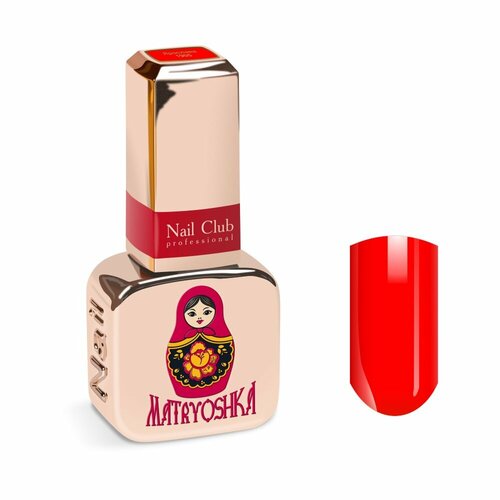 Nail Club professional Гель-лак коллекция Matryoshka, оттенок 1905 Yaroslava Ярослава, 13 мл.