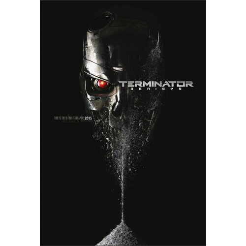 Плакат, постер на холсте Terminator/Терминатор. Размер 30 х 42 см