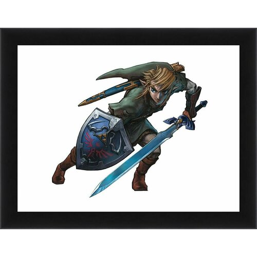 Плакат, постер на бумаге The Legend Of Zelda. Размер 21 х 30 см