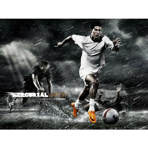 Плакат, постер на бумаге Cristiano Ronaldo/Криштиану Роналду/спорт. Размер 42 х 60 см