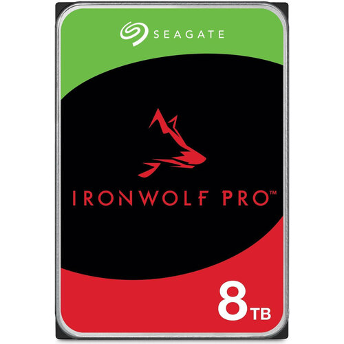 SEAGATE Жесткий диск Seagate SATA-III 8TB ST8000NT001 NAS Ironwolf Pro 512E (7200rpm) 256Mb 3.5" ST8000NT001