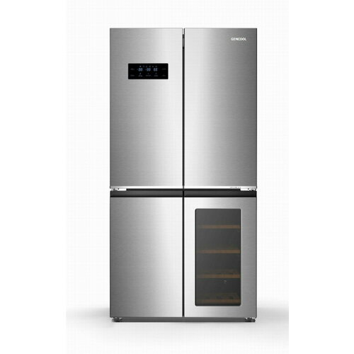 Отдельностоящий Side-by-Side холодильник GENCOOL GDCD-605W