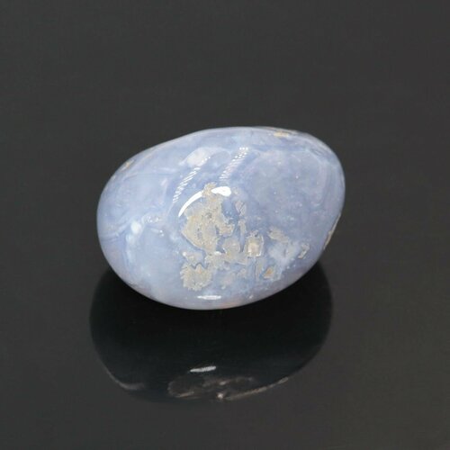 Камень натуральный "Голубой Агат", галтовка (5-10 г, 2 - 2,5 см)