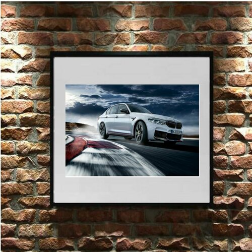 Постер "bmw m5 performance" от Cool Eshe из коллекции "Автомобили", плакат А4