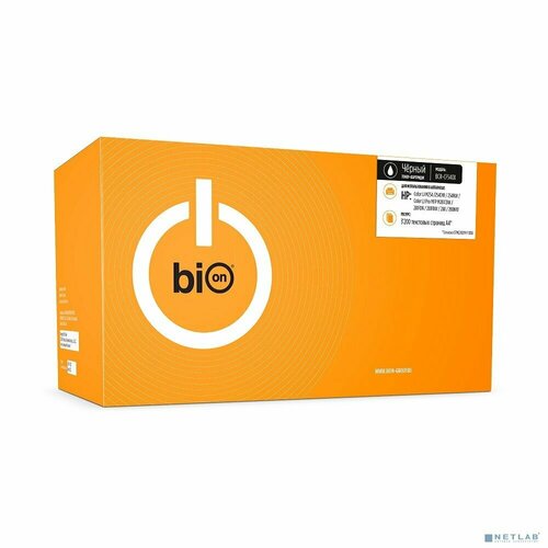 Bion Cartridge Расходные материалы Bion BCR-CF540X Картридж для HP Color Laserjet Pro M254/254DW/254NW/MFP M281CDW/281FDN/281FDW/280/280NW (3200 стр.), Черный, с чипом