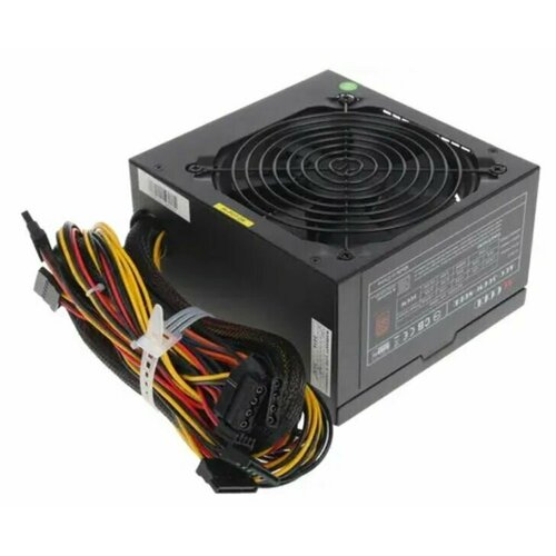 Блок питания Accord ATX 500W / ACC-500W-80BR стандарт эффективности 80+ bronze, основной разъем питания 24+4+4pin, диаметр вентилятора 120mm, разъемы 6xSATA RTL (405088)