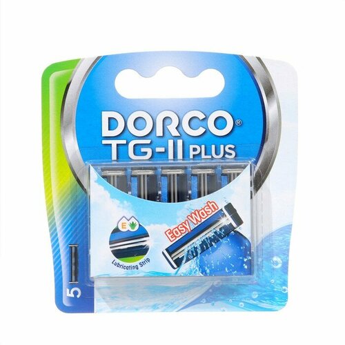 Сменные кассеты с увлажняющей полоской Dorco, 5 шт