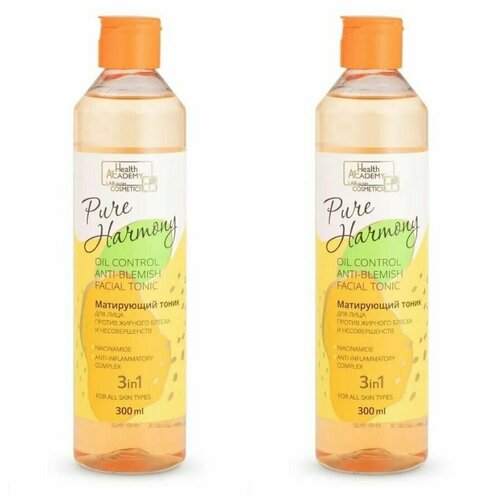 Family Cosmetics Тоник для лица Pure Harmony, Матирующий, 300 мл, 2 шт