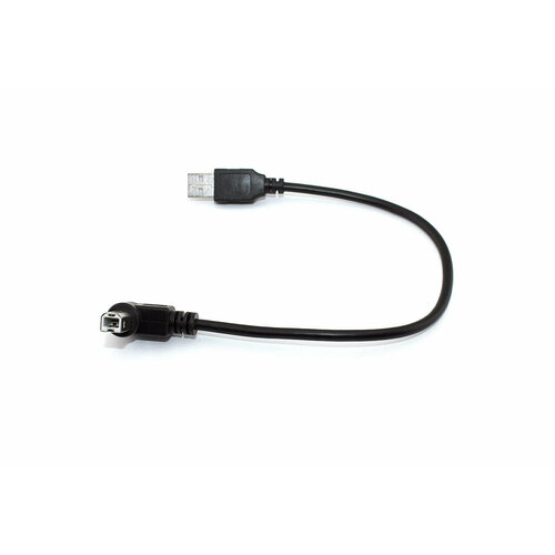 Кабель USB 2.0 на USB-B угол вправо 0,3 м