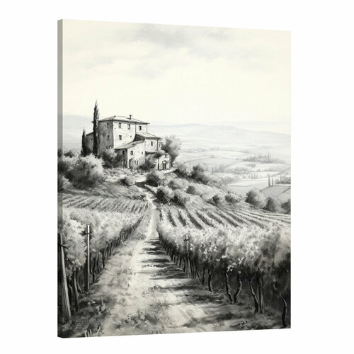 Интерьерная картина 50х70 "Италия: вдохновение художника"