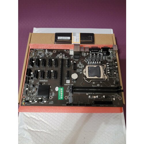 Комплект материнской платы B250-12P LGA 1151 Hi-Flash DDR4 8GB