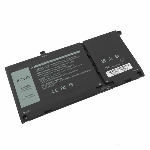 Аккумулятор JK6Y6 для Dell Latitude 3410 / 3510 / Vostro 5300 / 5502 / Inspiron 5401 / 7405 (Тип 1) 11.25V 3500mAh