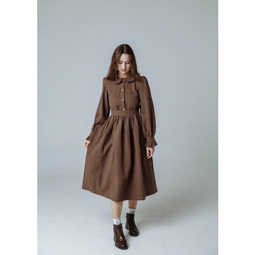 Платье Kinfolk Clothes, размер M, коричневый