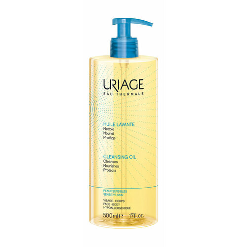 Очищающее пенящееся масло для тела 500 мл Uriage Cleansing Oil