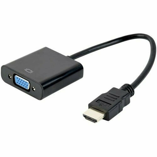 Filum Адаптер HDMI - VGA, 0.15 м, разъемы: HDMI A male-VGA female-mini jack female, пакет.[ FL-A-HM-VGAF-mjack-0.15M] (894150) [FL-A-HM-VGAF-mjack-0.15M]