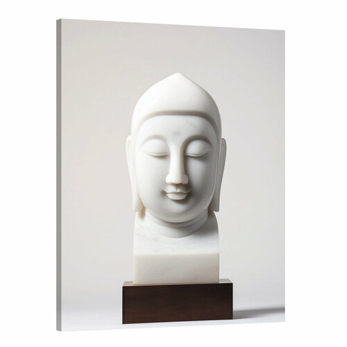 Интерьерная картина 50х70 "Будда: искусство внутреннего покоя и счастья"