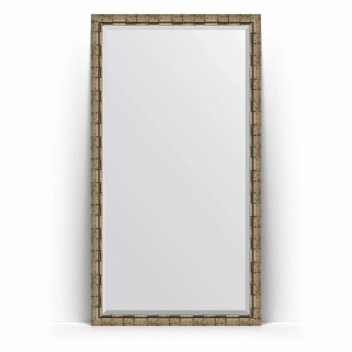 Зеркало напольное 108x198 см серебряный бамбук Evoform Exclusive Floor BY 6147