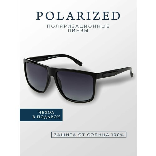 Солнцезащитные очки Accent Polarized, черный