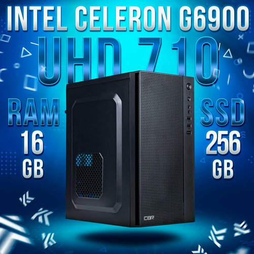 Intel Celeron G6900, Intel UHD Graphics 710, DDR4 16GB, SSD 256GB