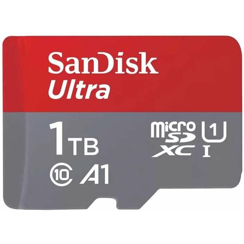 Карта памяти SanDisk Ultra microSDXC 1Tb 150MB/s Class 10 UHS-I (SDSQUAC-1TOO-GN6MN)